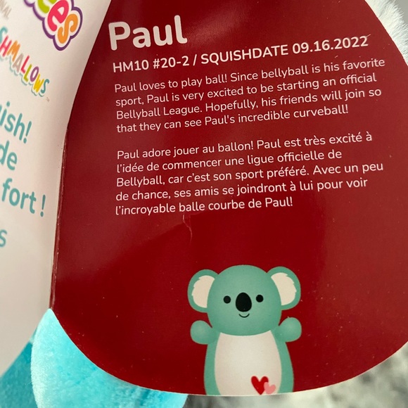 Kellytoy | Toys | Nwt Paul The Koala Hugmees Squishmallows | Poshmark